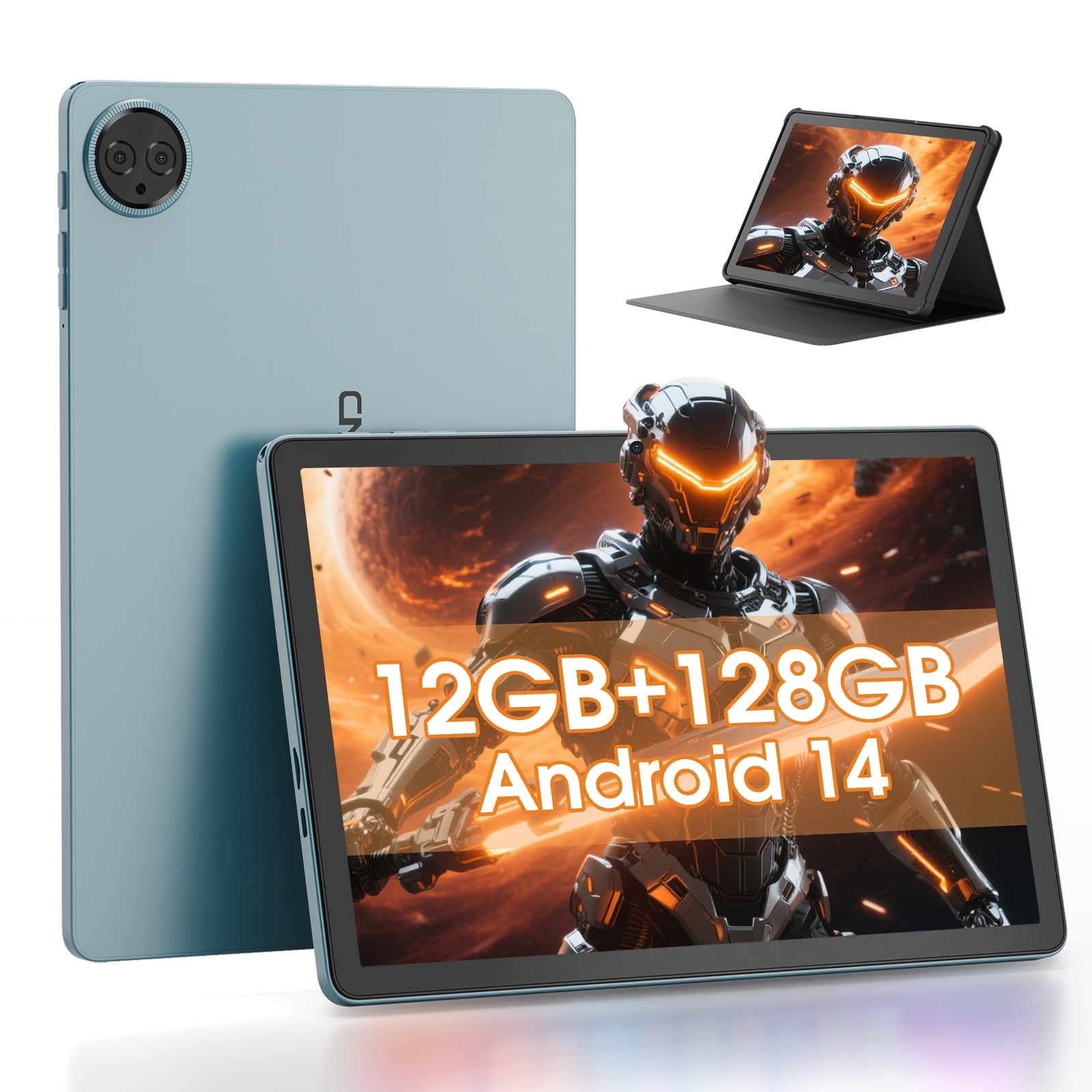 2025 Tablet 11" Android 14, Helio G80 Octa-Core 12GB+128GB Tablet ...