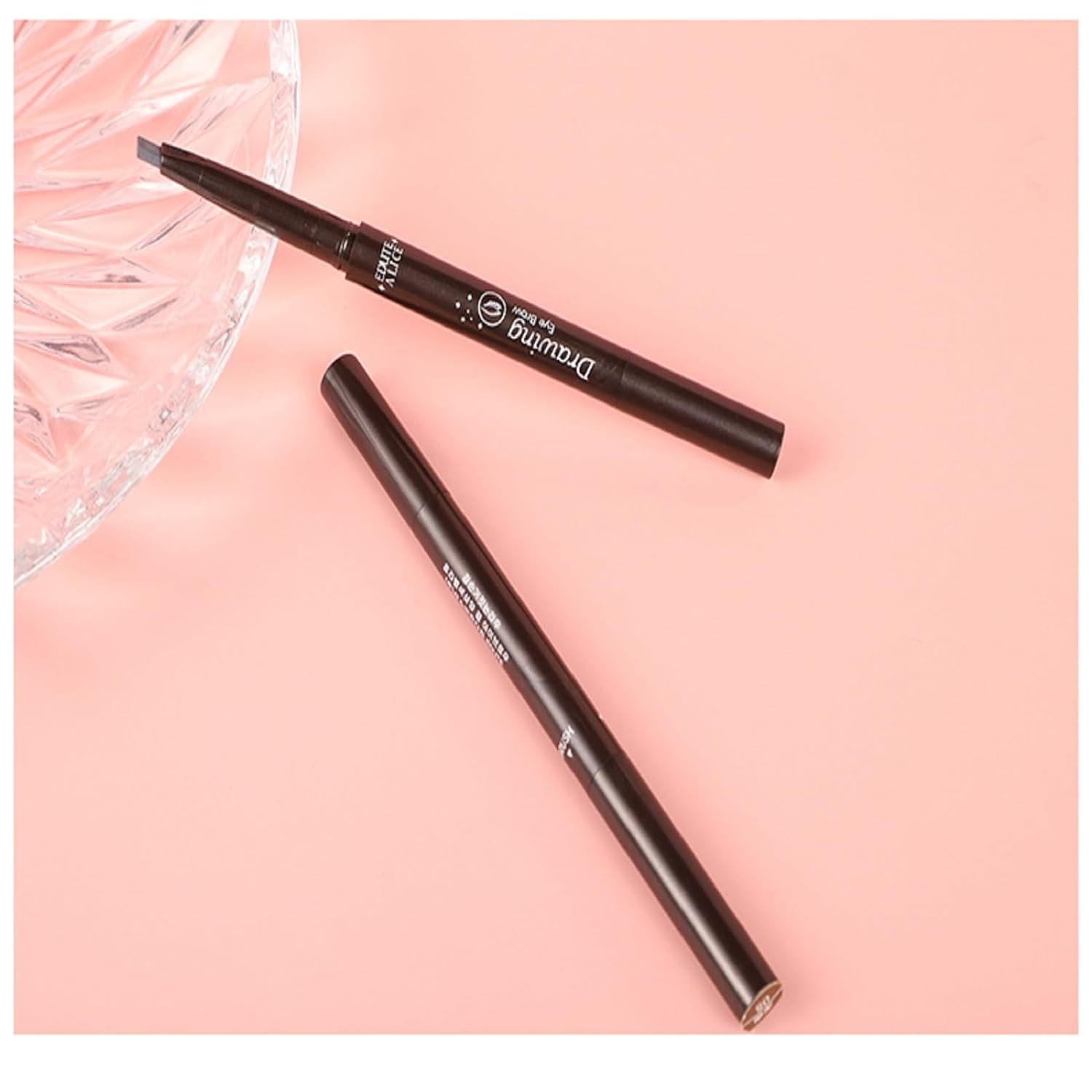 Ultimate Eyebrow Retractable Definer Pencil Medium Brown Dual Sided