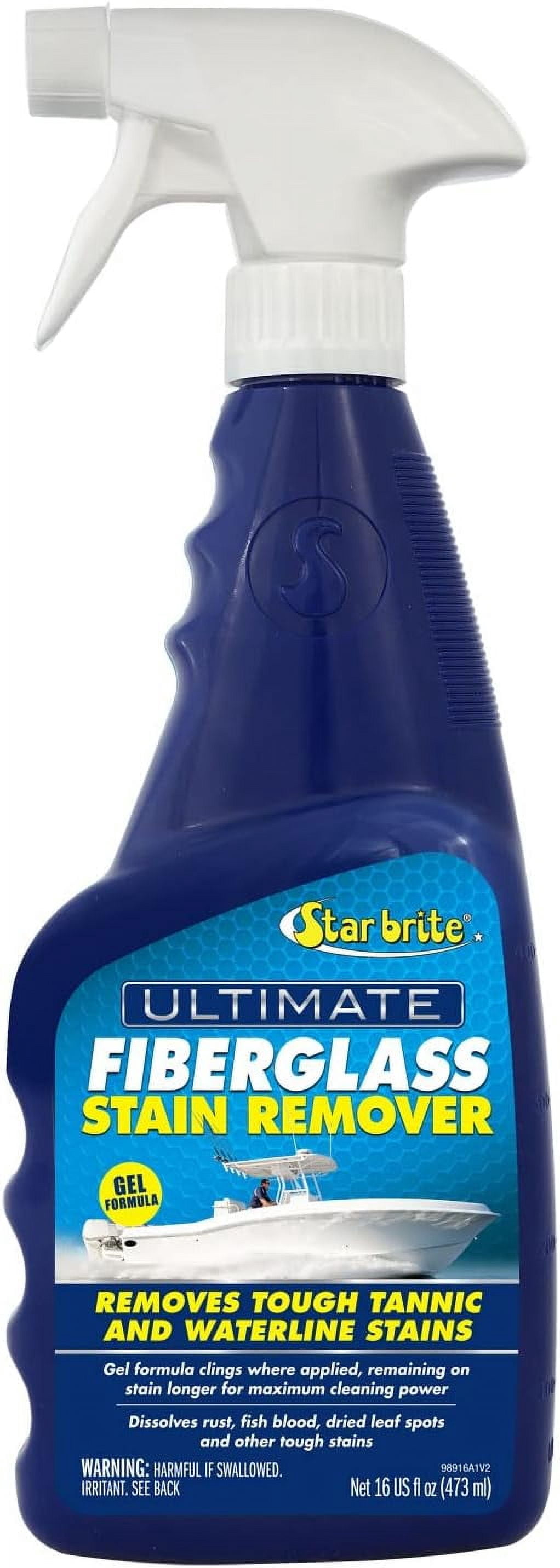 Ultimate Fiberglass Stain Remover - Easy-to-Use Marine Grade Solution ...