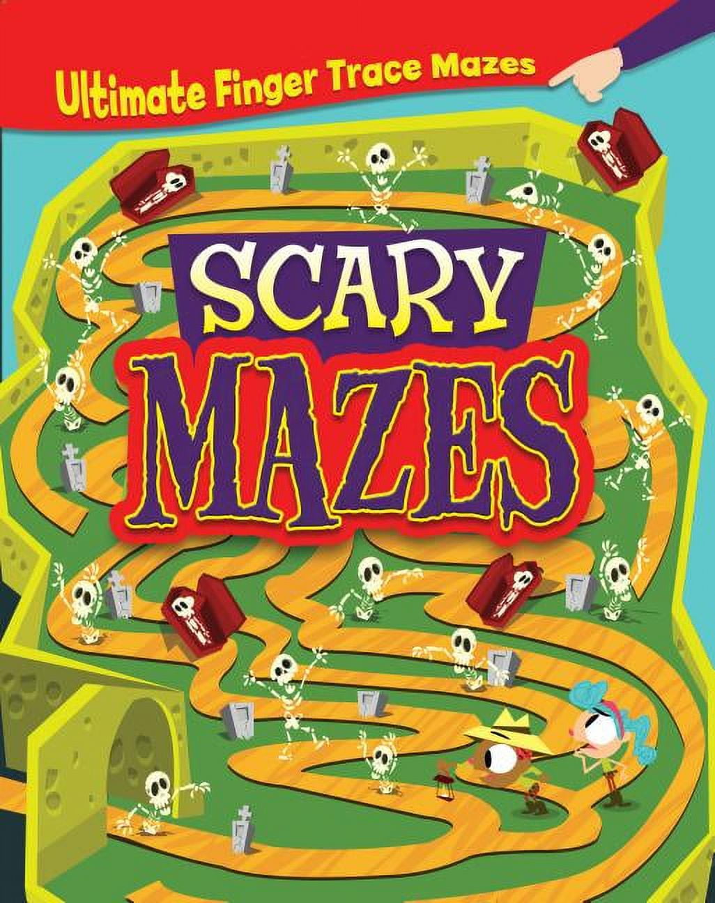 Ultimate Finger Trace Mazes: Scary Mazes (Hardcover) - Walmart.com