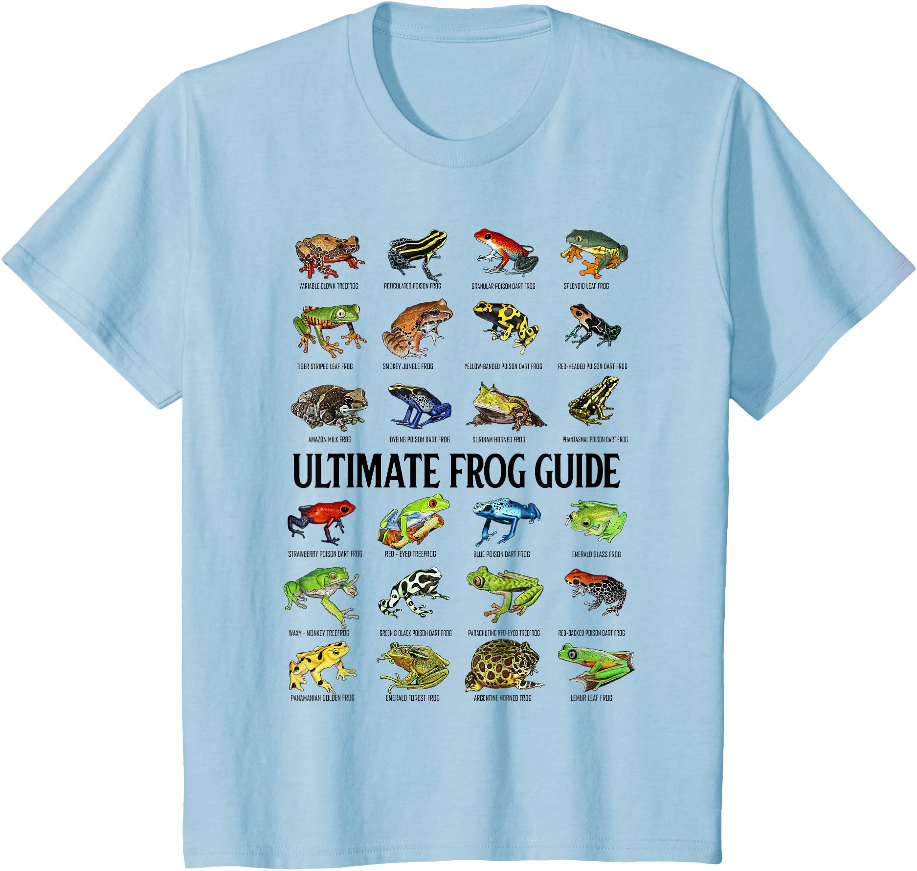 Ultimate Frog Guide of the world Funny Frog Lovers Youth Toddler T-Shirt,Maroon color,size YXL ...