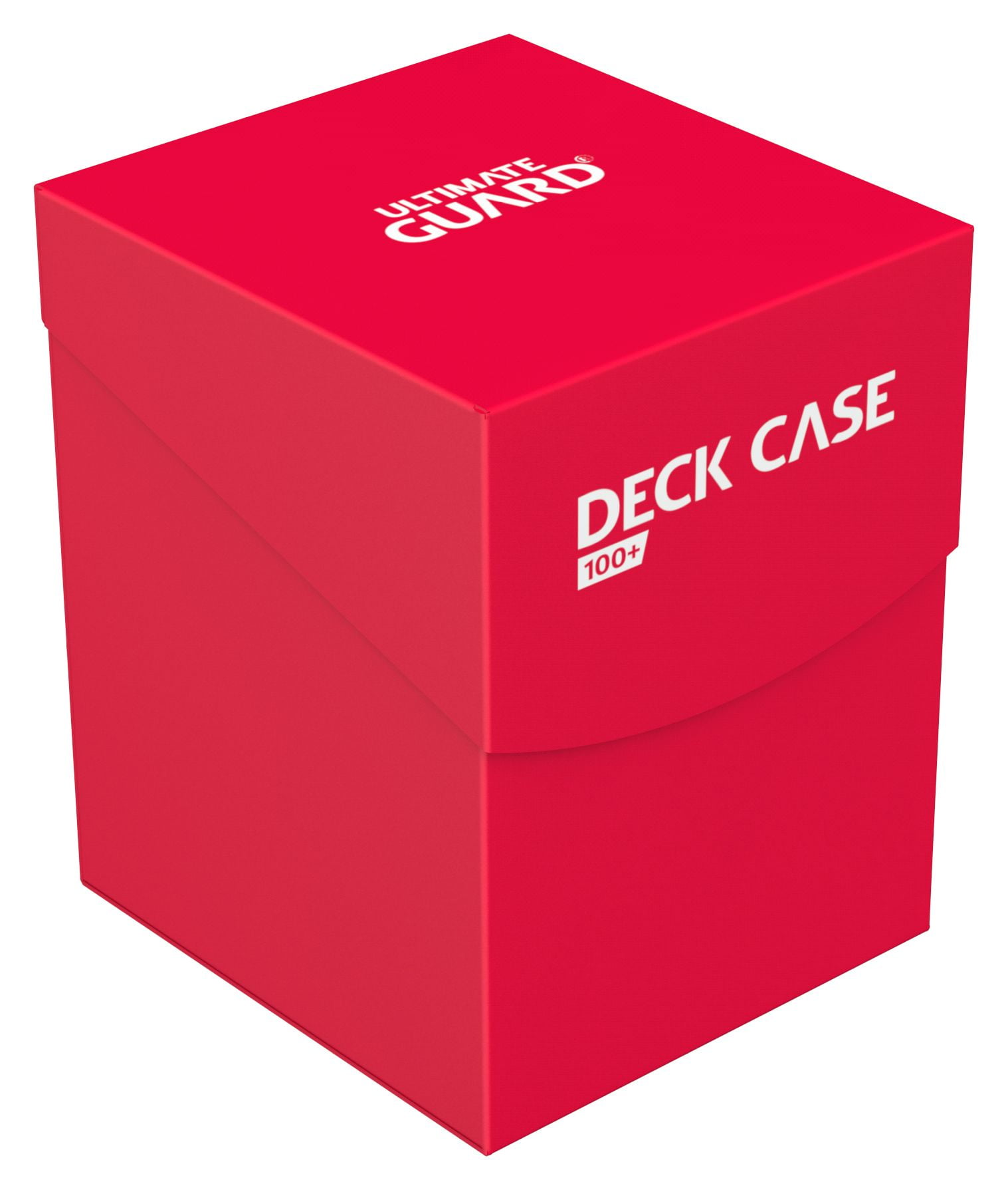 Ultimate Guard Deck Case 100+ Standard Size Red Card Box - Walmart.com