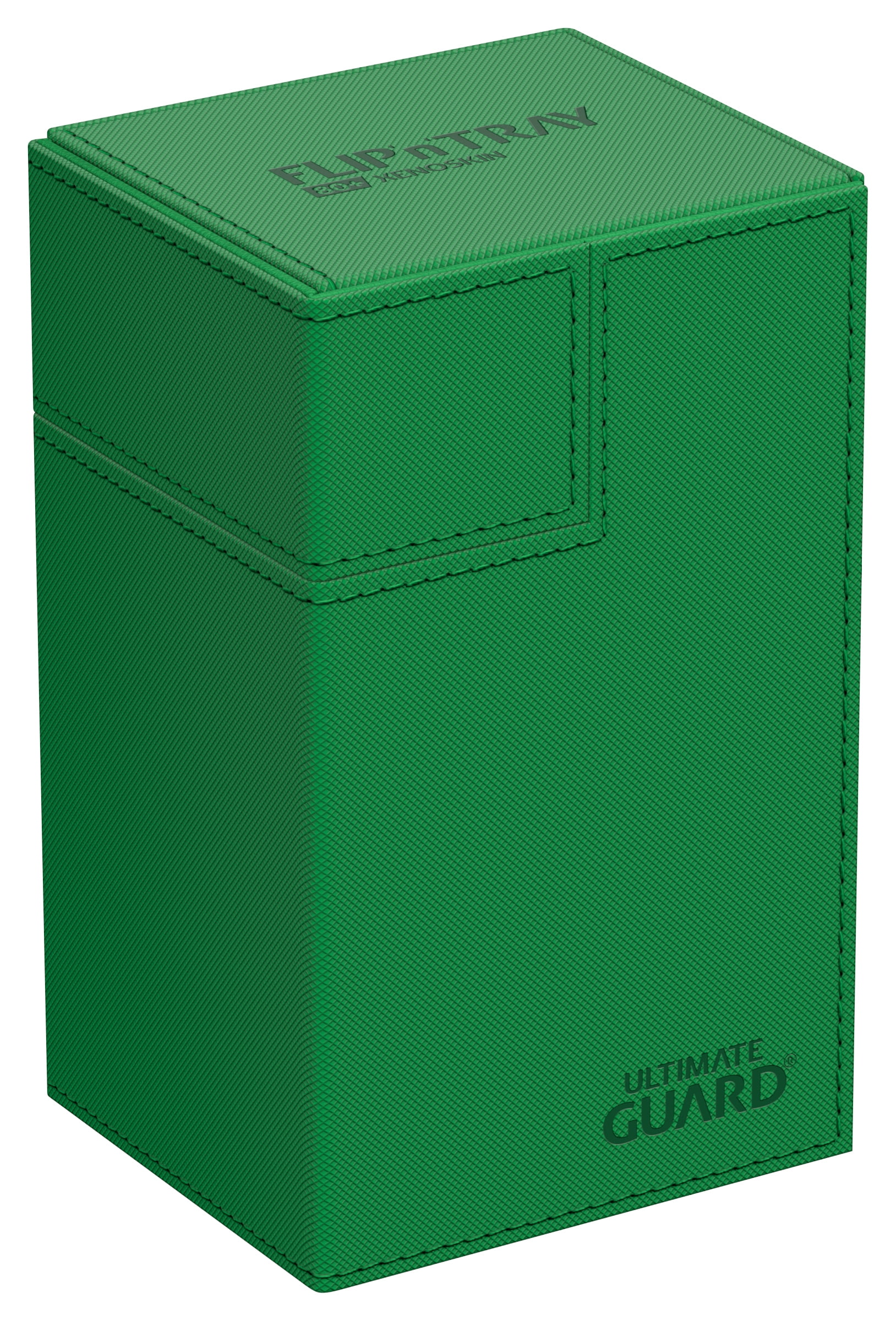 Ultimate Guard Flip 'n' Tray XenoSkin 80+ Deck Box, Green - Walmart.com