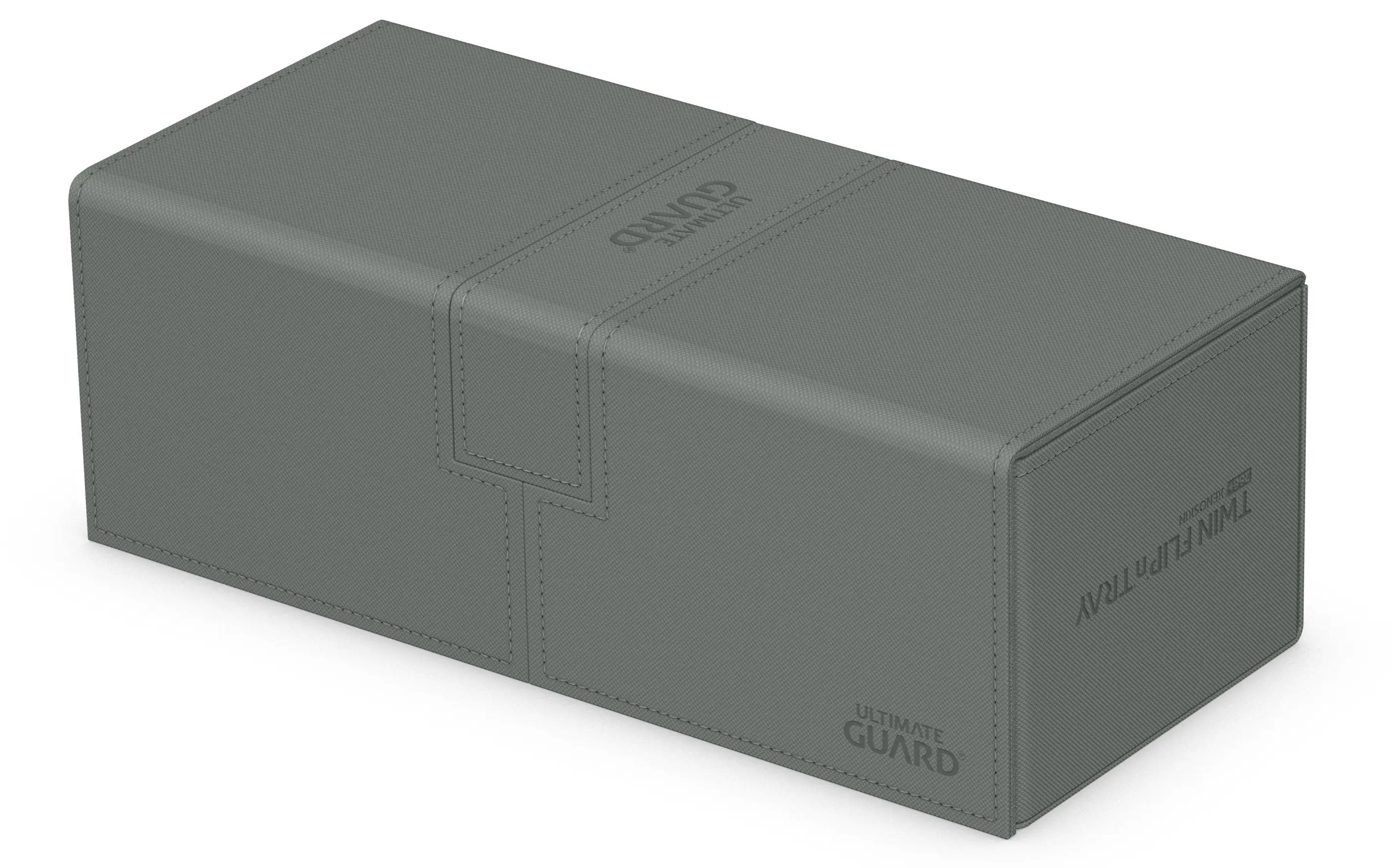 Ultimate Guard Twin Flip 'n' Tray 200+ XenoSkin Deck Case, Grey ...