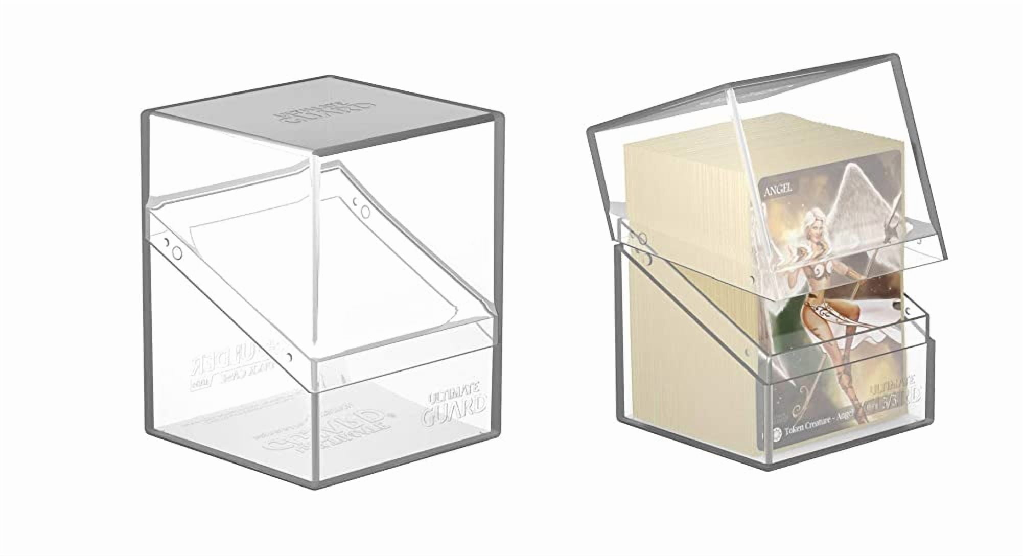 Ultimate Guard UGD010893 Boulder Deck Box Case 80+ -Clear - Walmart.com
