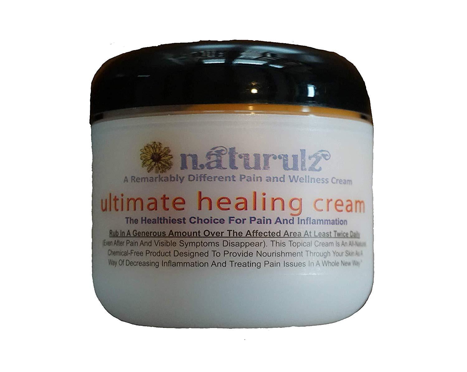naturulz Ultimate Healing Cream 4 oz for Pain, Inflammation & Soreness ...