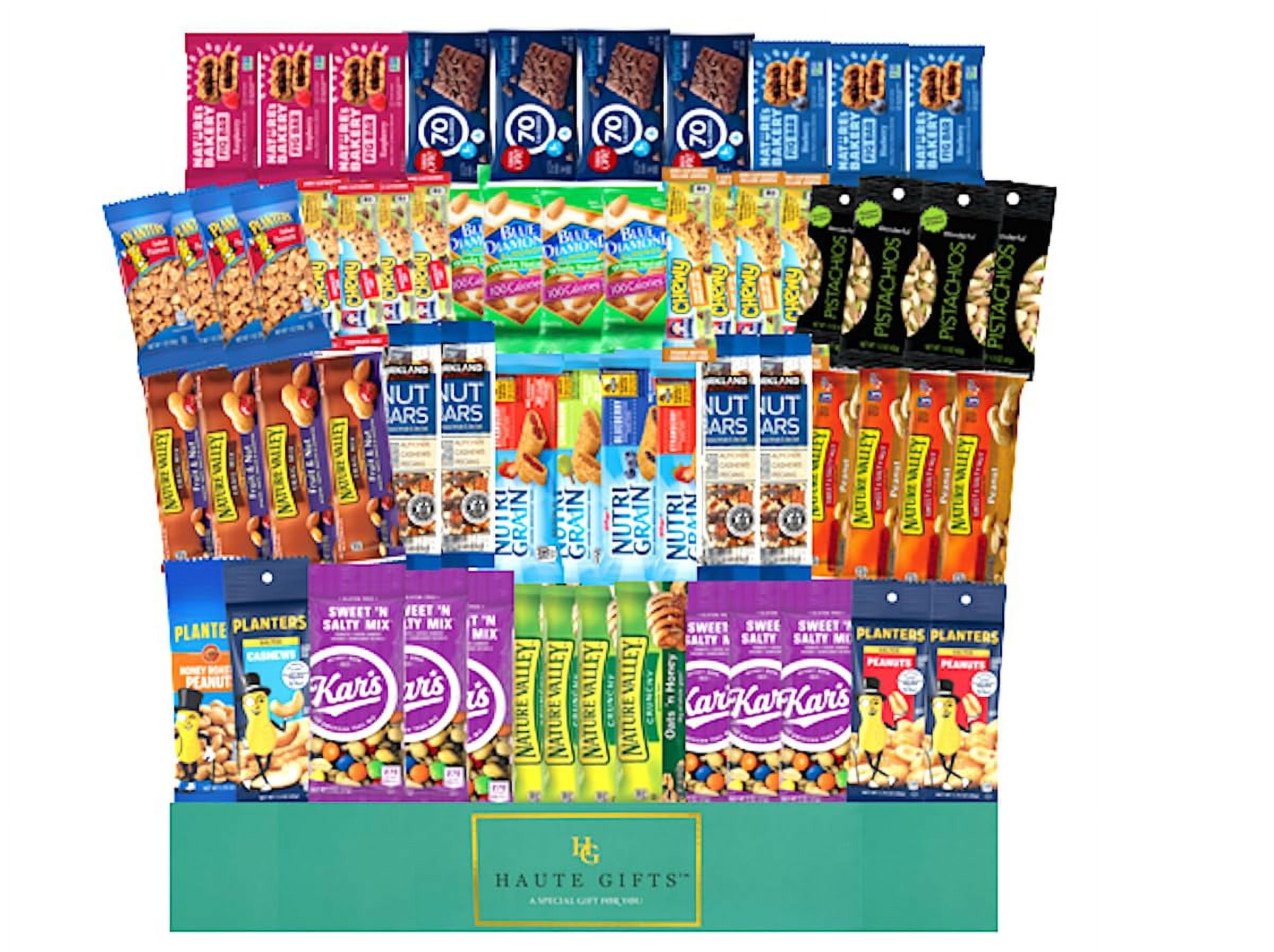 Ultimate Healthy Office Bars (60 count), Snacks & Nuts Bulk Variety ...