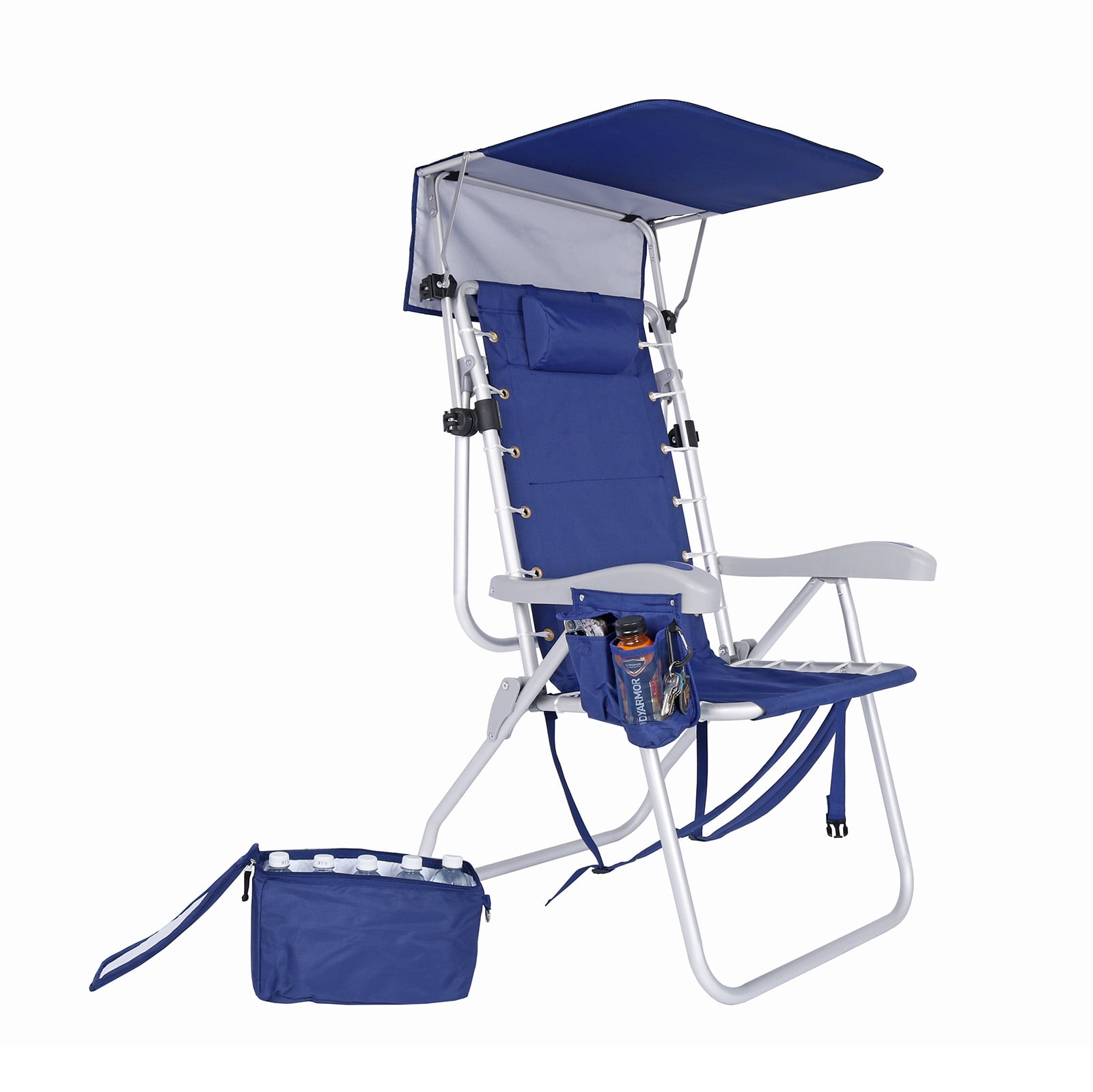 Ultimate Heavy Duty 17" High off the Ground Backpack Beach Chair for ...