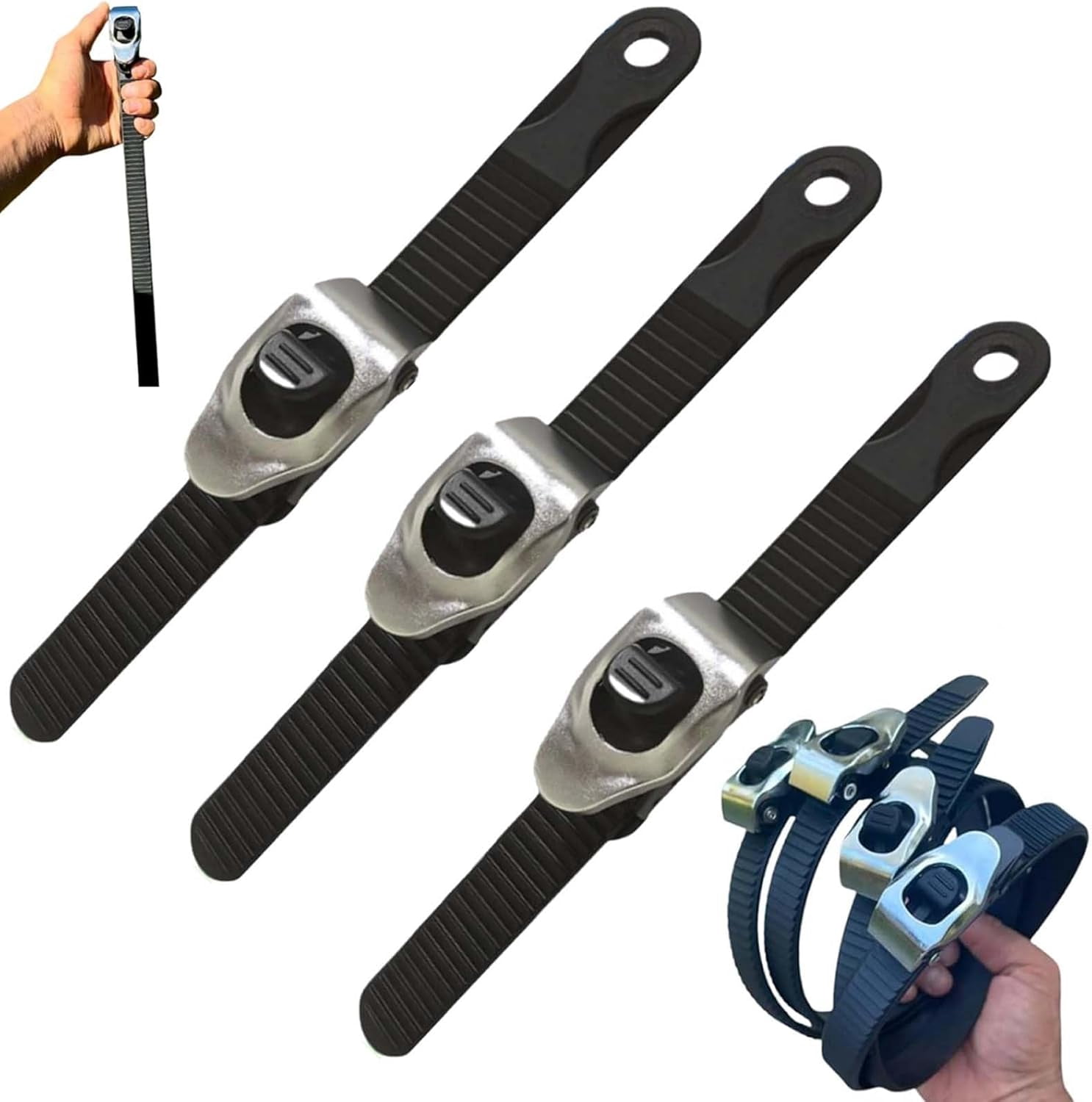 Ultimate Heavy-Duty Grip Lock Strap, Connectable Multipurpos Ratchet ...