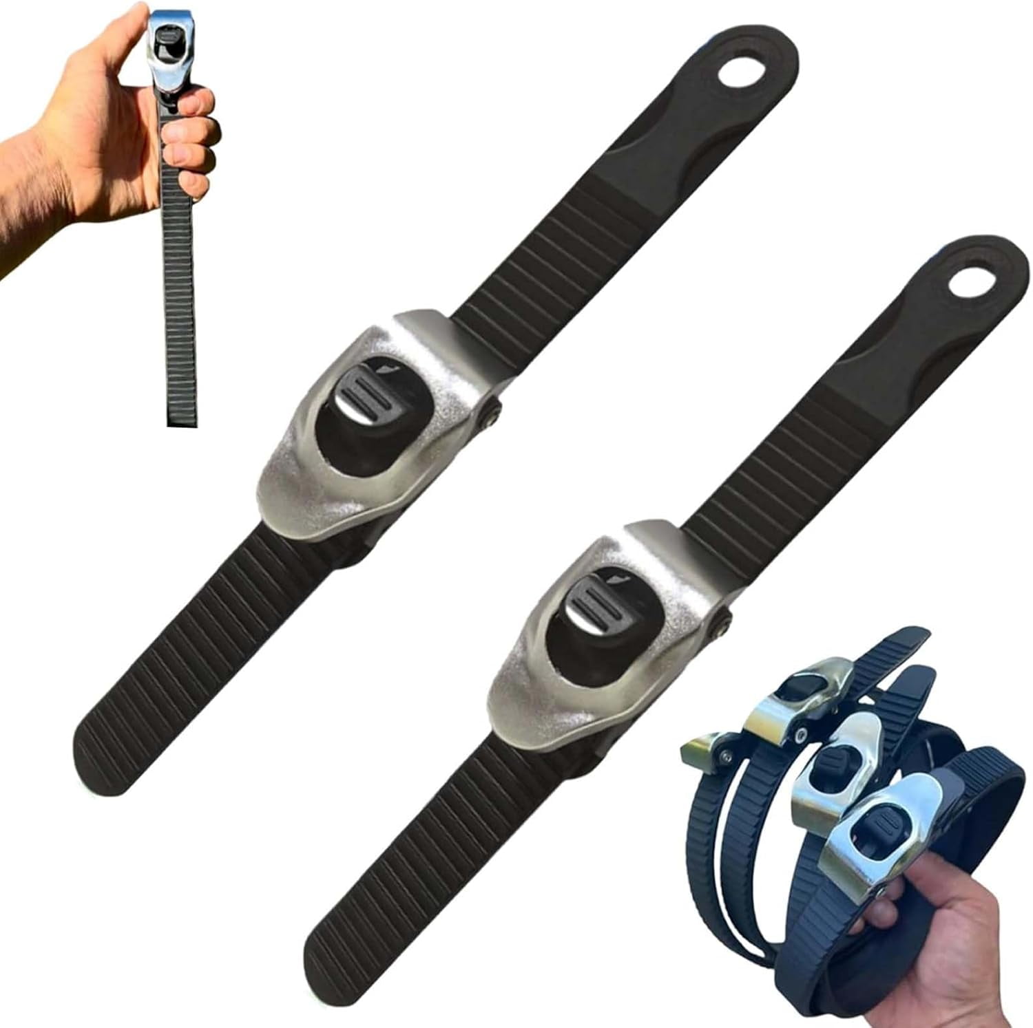 Ultimate Heavy-Duty Grip Lock Strap, Connectable Multipurpos Ratchet ...