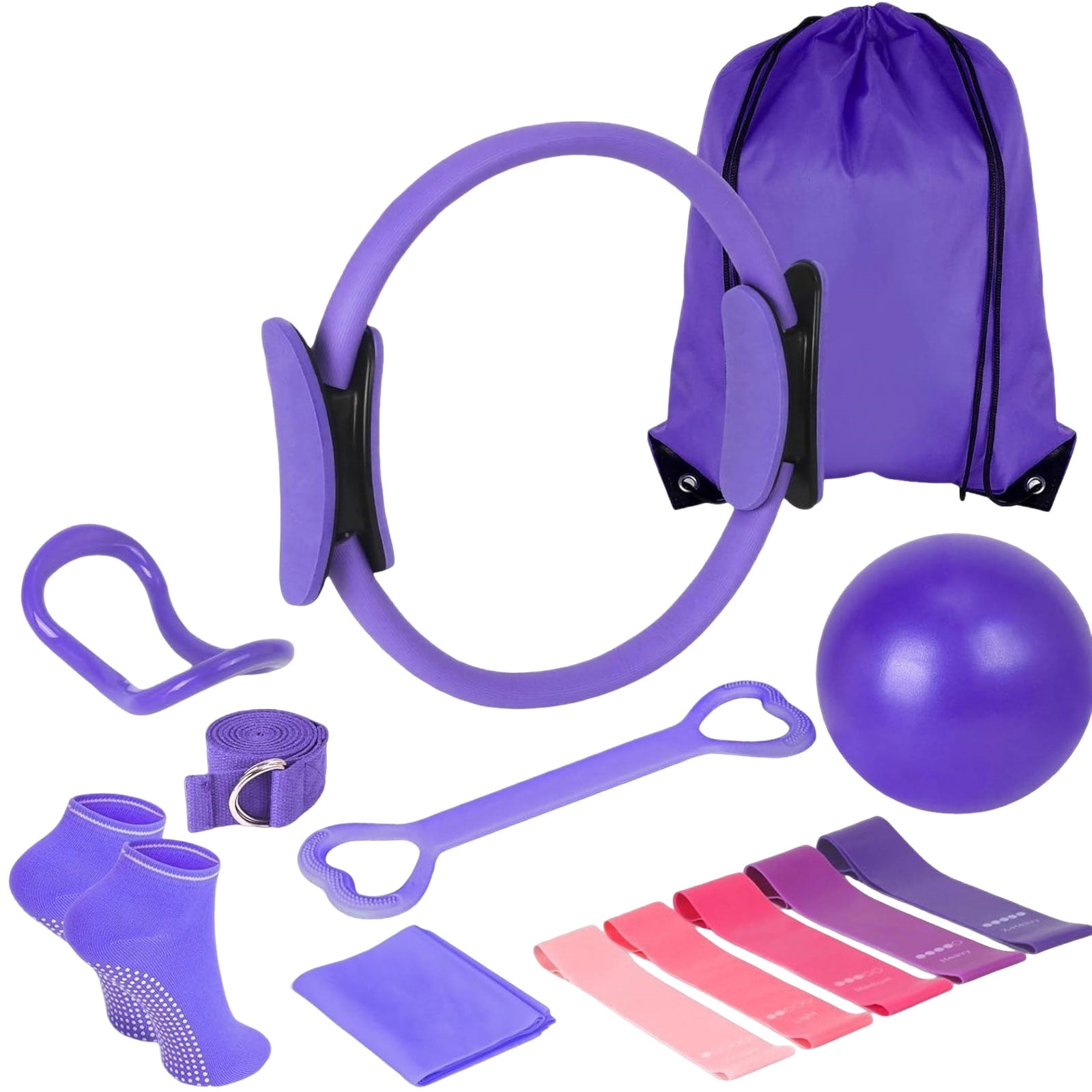 Ultimate Home Pilates Yoga Starter Kit Tailored For Women Beginners ...