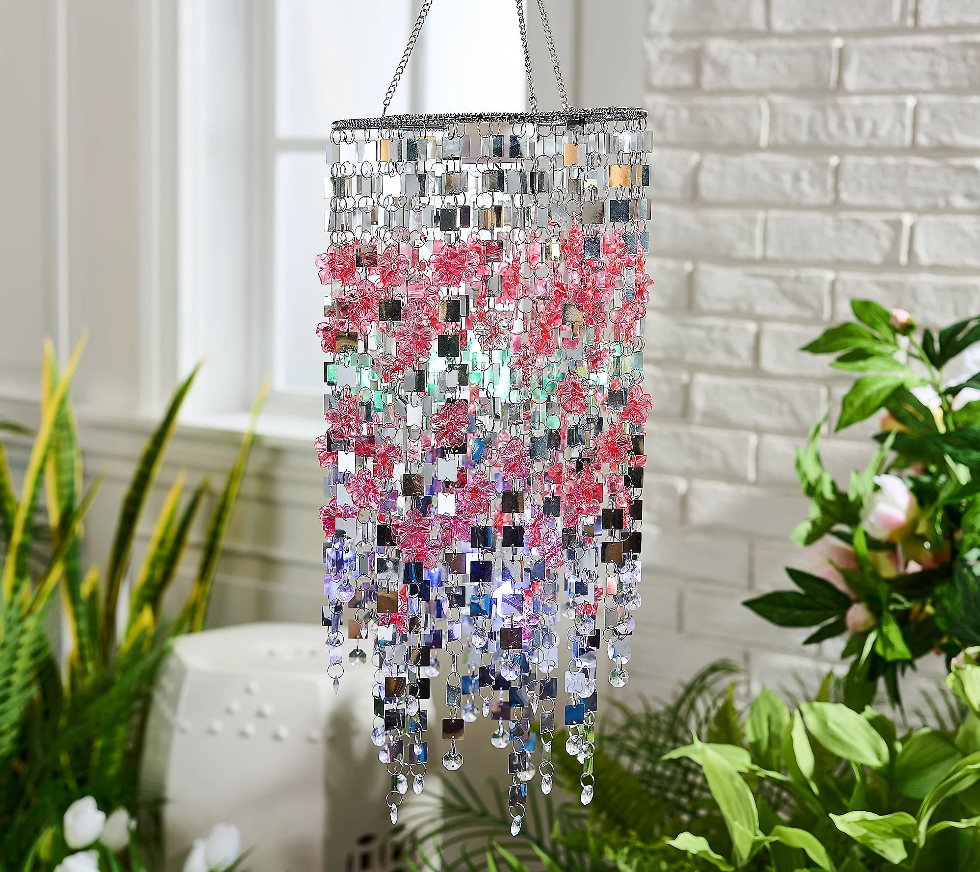 Ultimate Innovations Electric Color Changing Flower Chandelier ...