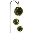 Ultimate Innovations Set of 3 Lighted Boxwood Spheres - Walmart.com