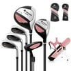 Golf Girl Junior V3 Golf Set for Kids, Pink Clubs and Bag, Ages 8-12 ...