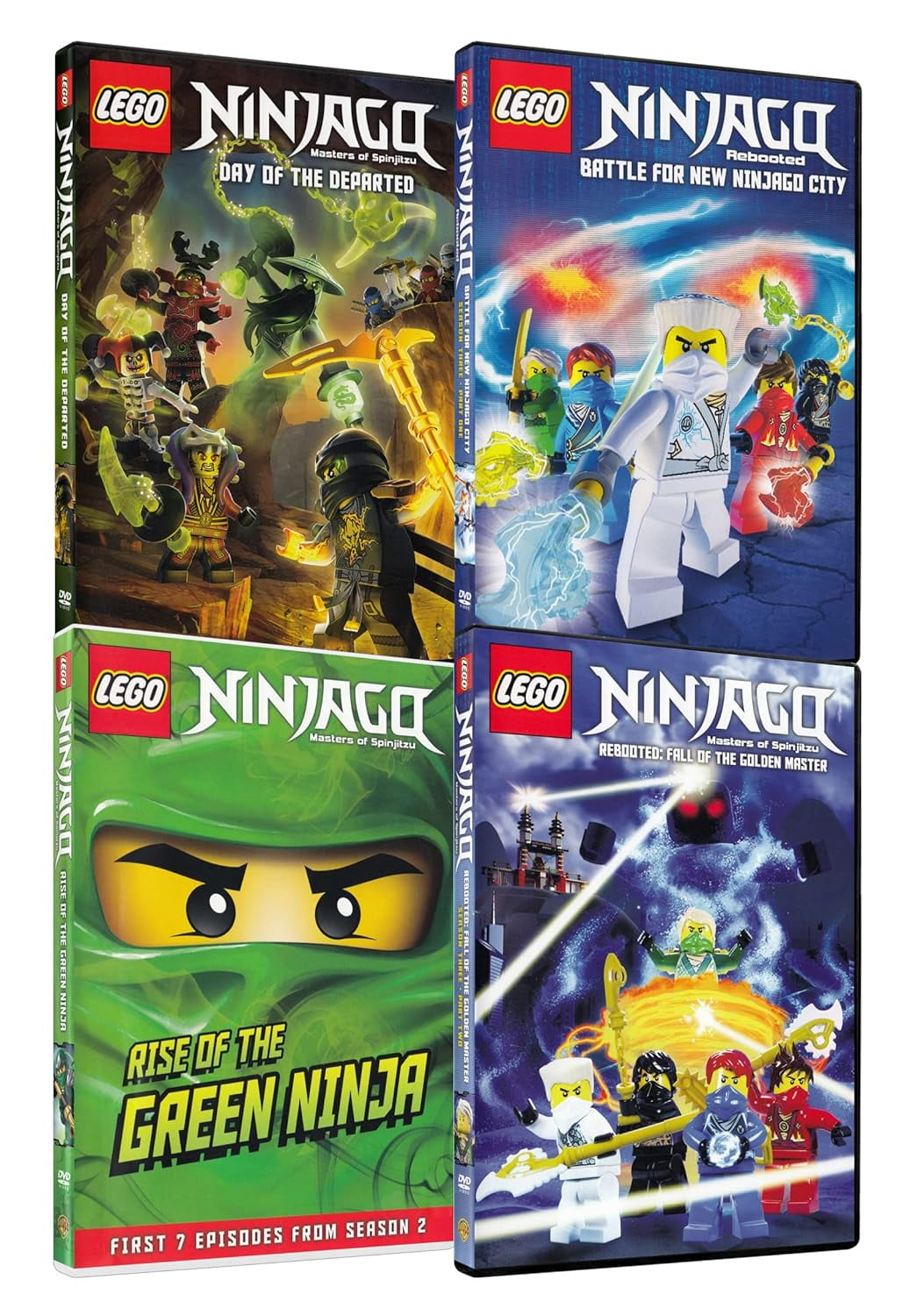 Ultimate LEGO Ninjago DVD Collection - Walmart.com