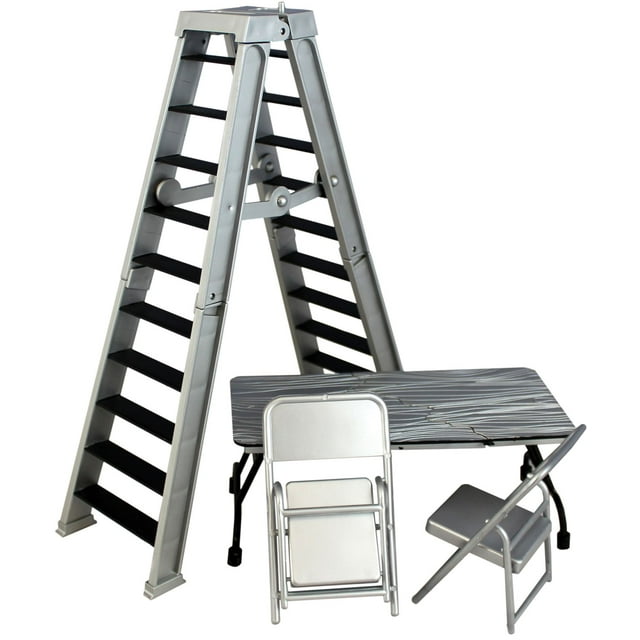 Ultimate Ladder & Table Playset (Silver) - Ringside Exclusive Ringside ...