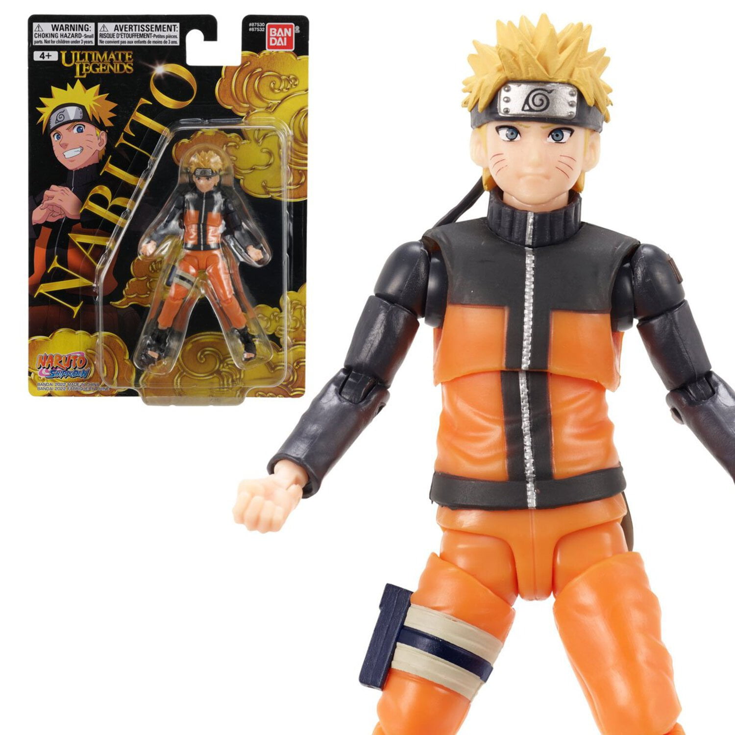 "Ultimate Legends - Naruto HERO SET: 5"" Uzumaki Naruto (Adult) Action ...
