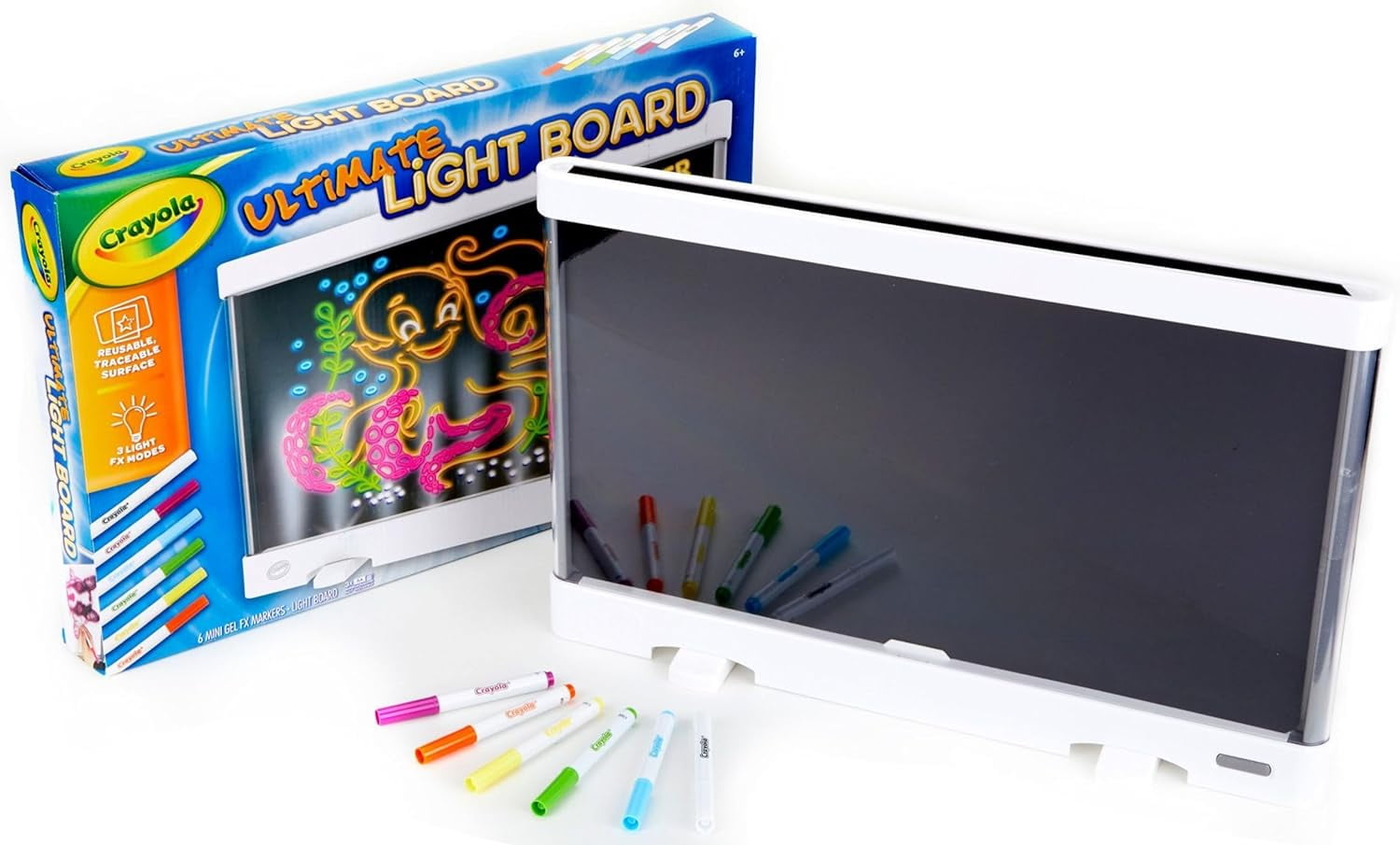 Ultimate Light Board - White, Kids Drawing Tablet, LED Drawing Board ...