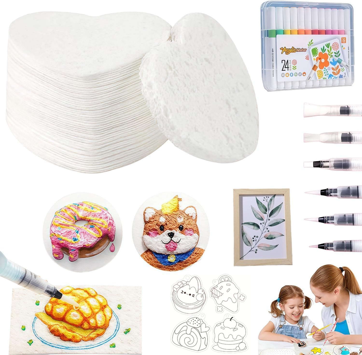 Ultimate Magic Texture Painting Kit, Magic Puffy Paint for 3D Floating ...