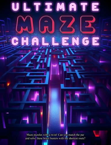 Pre-Owned Ultimate Maze Challenge: Awesome Classic Mazes With the Twist ...