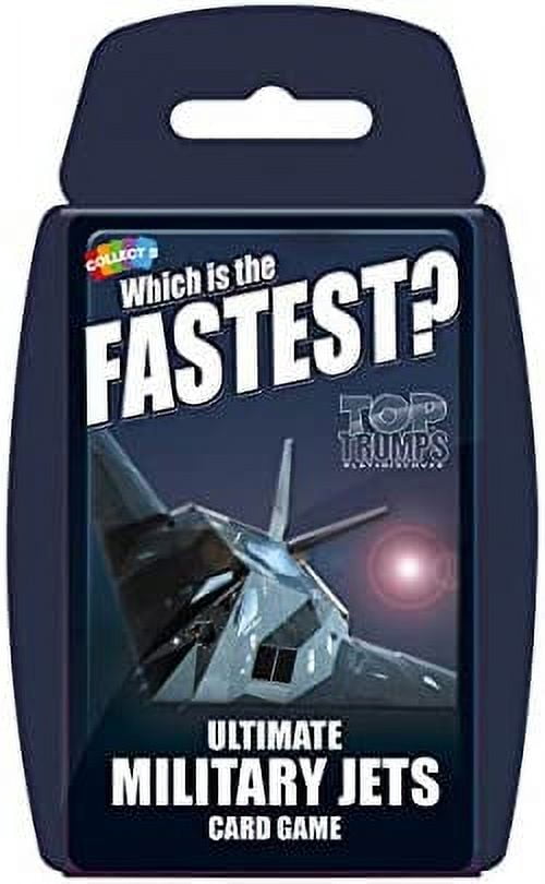 Ultimate Military Jets Top Trumps Card Game - Walmart.com