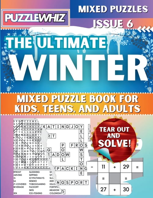 The Ultimate Mixed Puzzles The Ultimate Winter Mixed Puzzle Book for ...