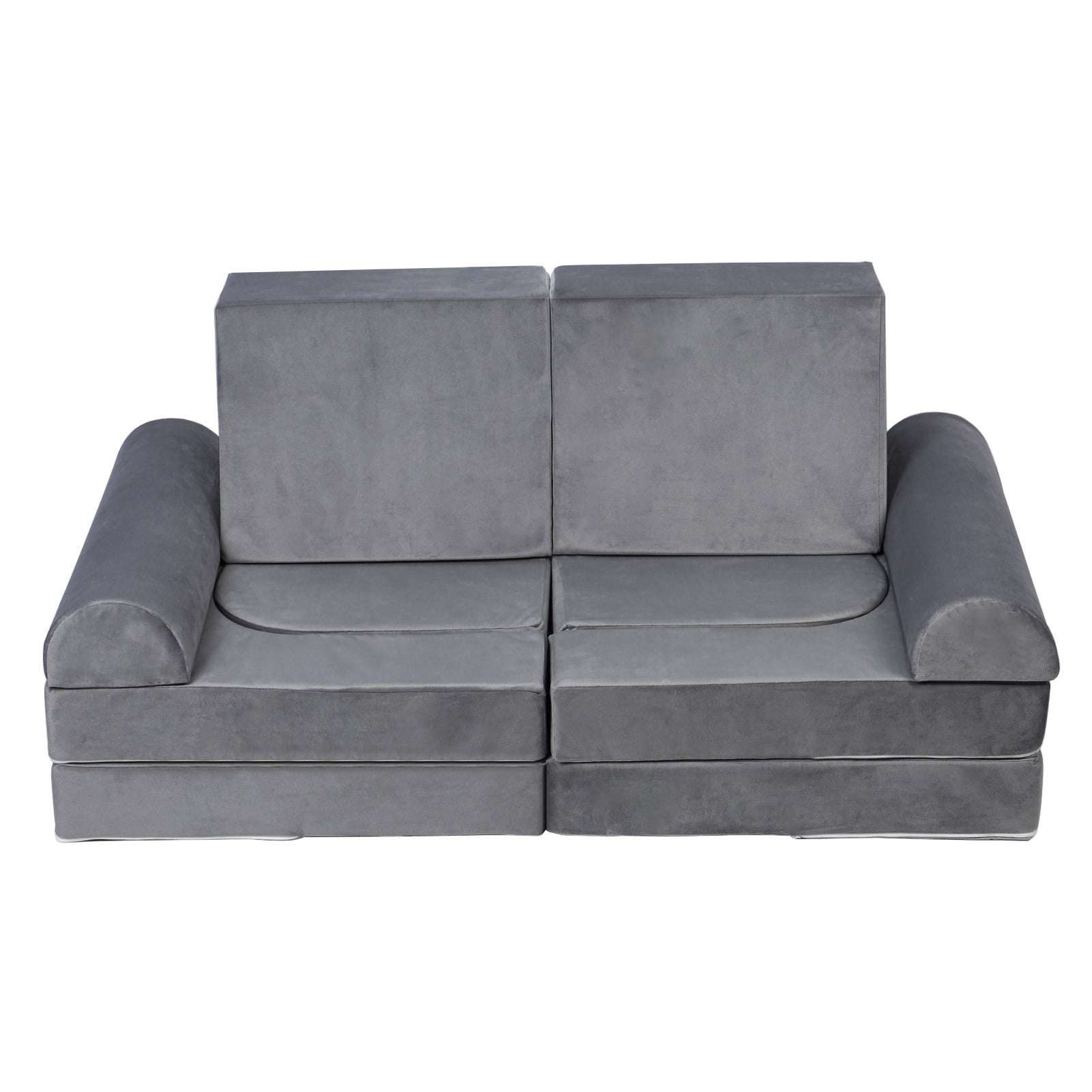 Ultimate Modular Kids Play Couch, Toddler Play Sofa, Sponge Filling ...