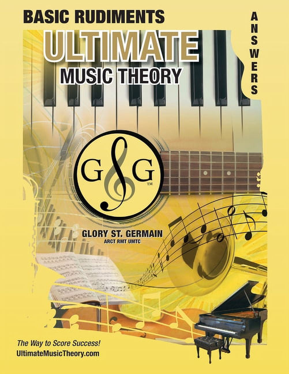 Ultimate Music Theory Rudiments Books: Basic Rudiments Answer Book ...