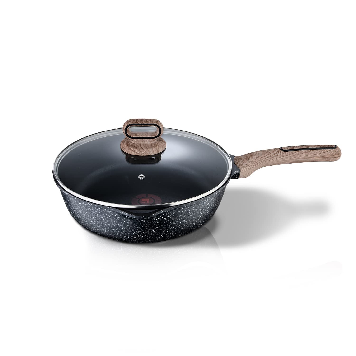 Ultimate Non-stick Deep Frypan With Glass Lid 28cm, 3.2 Liters | Heat ...