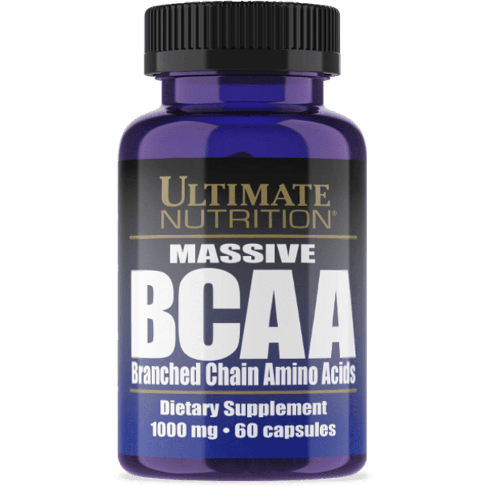 Ultimate Nutrition BCAA Branched Chain Amino Acids 1000 mg 60 Capsules ...