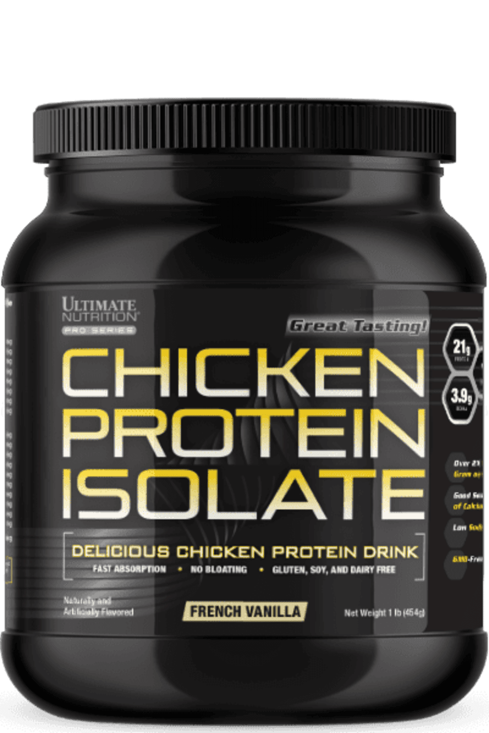 Ultimate Nutrition Chicken Protein Powder Isolate, Gluten Non GMO Drink ...