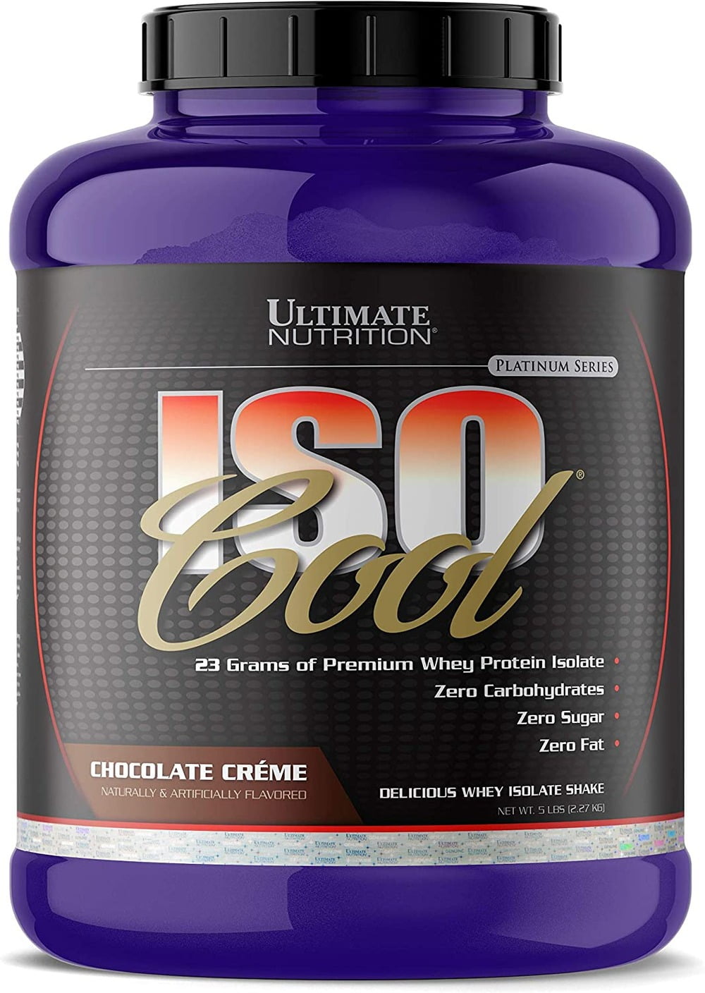 Ultimate Nutrition ISO Cool Whey Protein Isolate Powder- 5lb - Walmart ...
