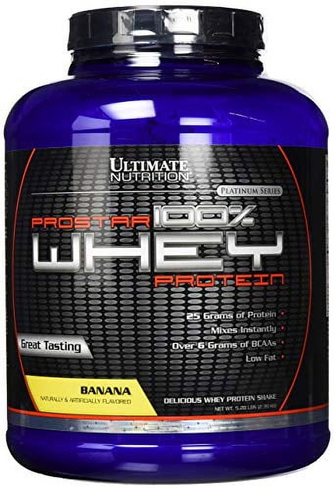 Ultimate Nutrition Prostar Whey Protein - Low Carb, Keto, 25g Protein ...