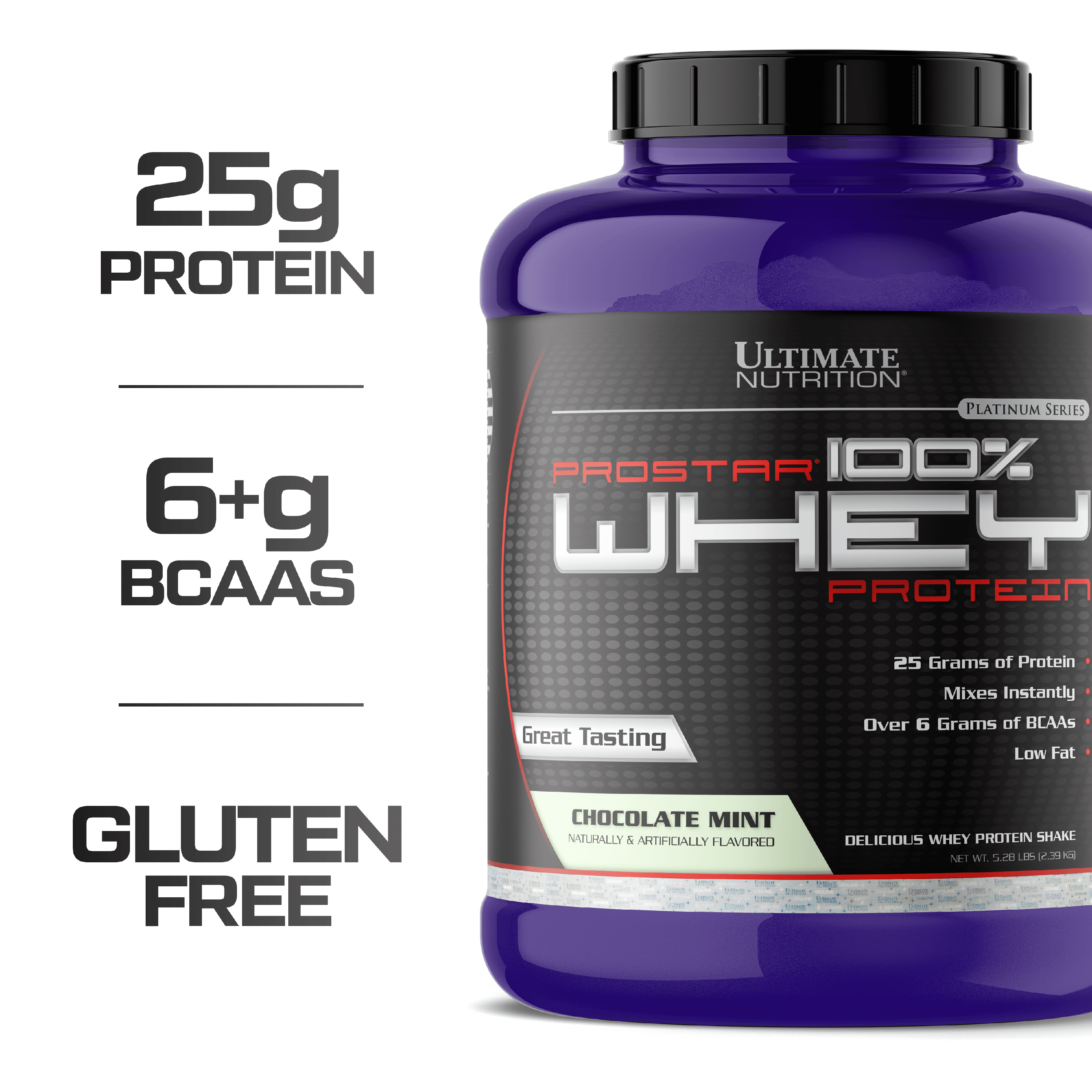 Ultimate Nutrition Prostar Whey Protein Powder of Isolate Concentrate ...