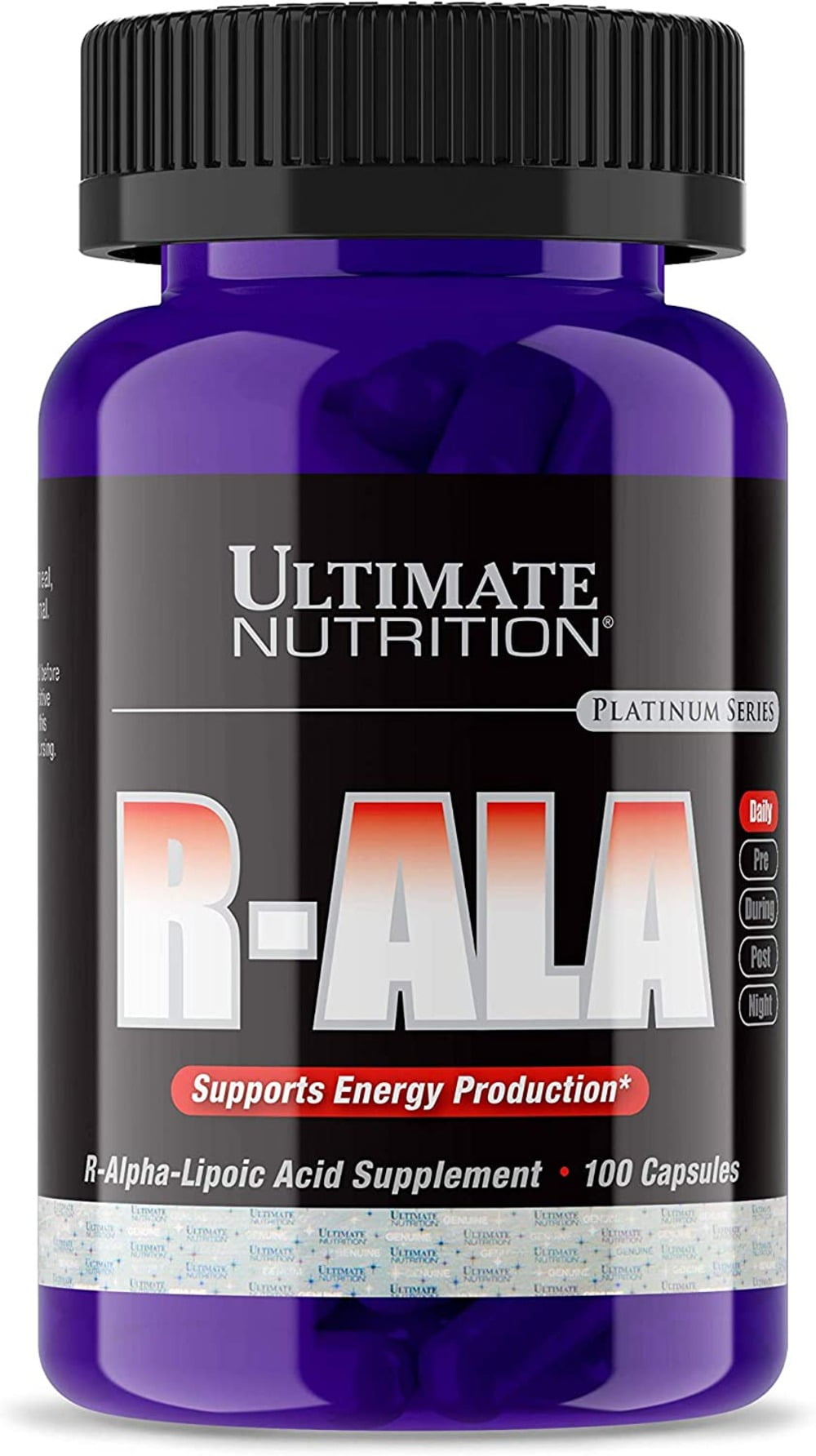 Ultimate Nutrition R-ALA Softgels Supplement -100 Gels - Walmart.com