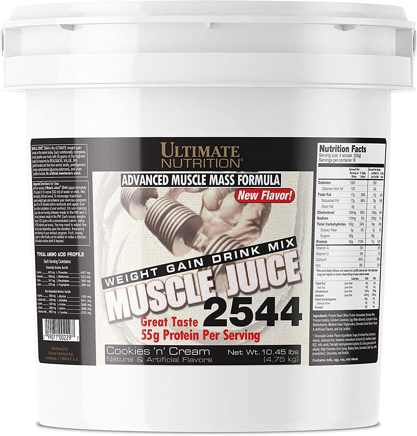 Ultimate Nutrition Ultimate Nutrition Muscle Juice 2544 Weight Gain ...