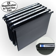 Ultimate Office MagniFile™ Extra-Capacity Hanging File Folders, 1" Box ...