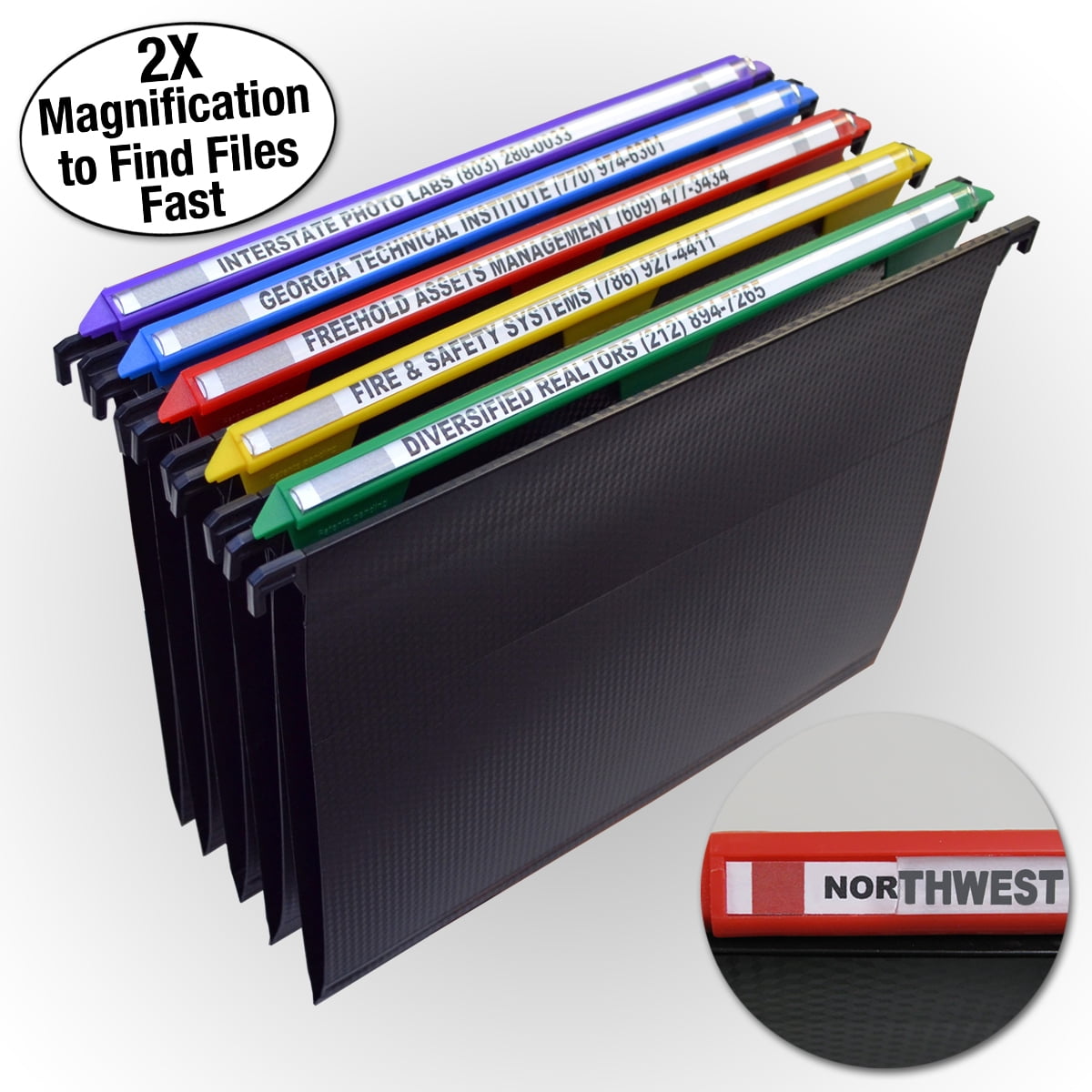 Ultimate Office MagniFile Hanging Folders, Heavy Duty, Expandable ...