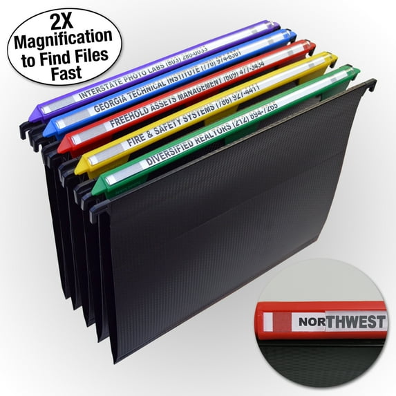 Ultimate Office MagniFile Hanging Folders, Heavy Duty, Expandable ...