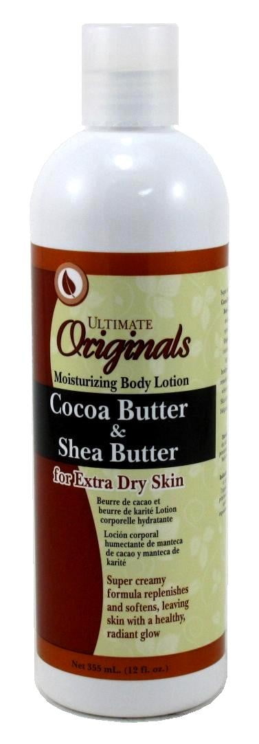 Ultimate Originals Body Lotion Cocoa Butter & Shea Butter 12oz (Pack of ...