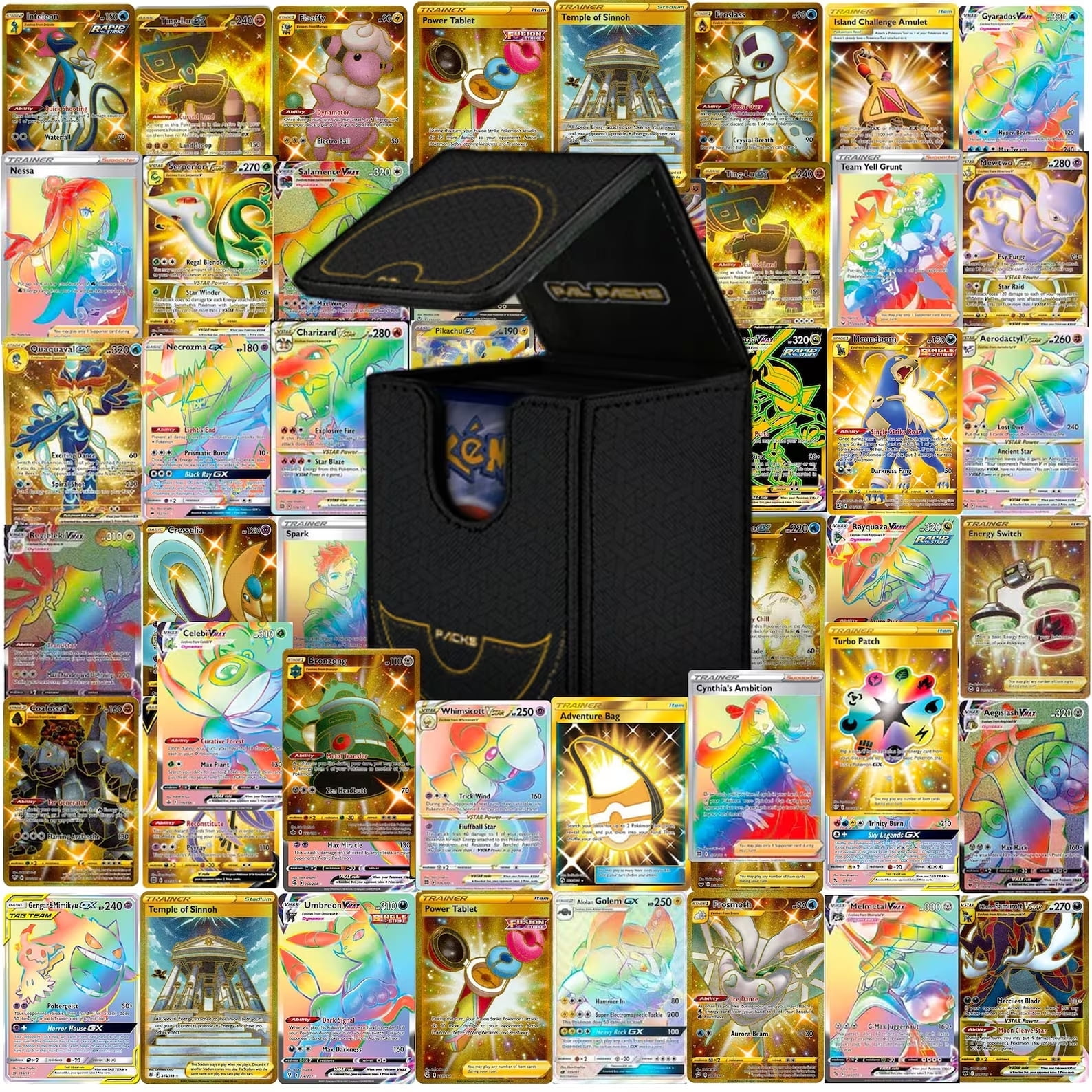 Ultimate PalPacks Pokemon Collector's Bundle | Deck Box with Guaranteed ...