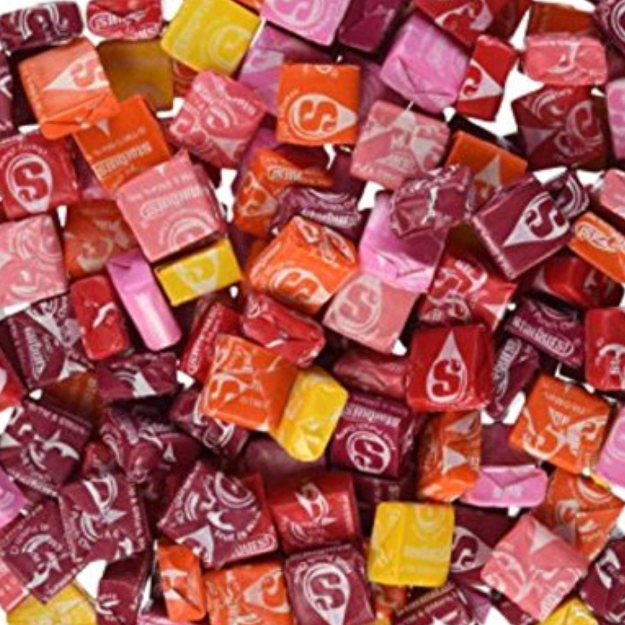 Ultimate Party Mix All 6 Flavors Starburst Candy in Bulk 5LB Bag of 6 ...