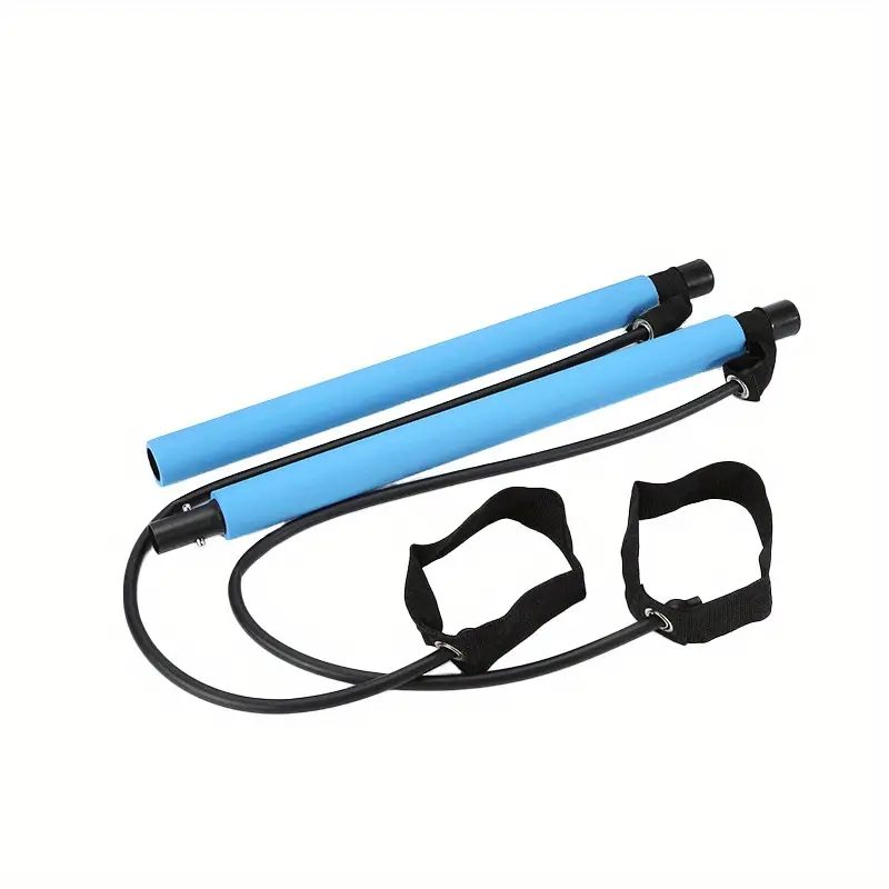 Ultimate Pilates Bar Set for Full-Body Fitness - Elastic Resistance ...