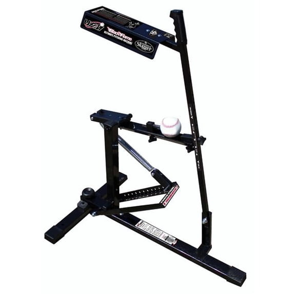 Ultimate Baseball & Softball Pitcher - Black Flame Pitching Machine, 50 ...