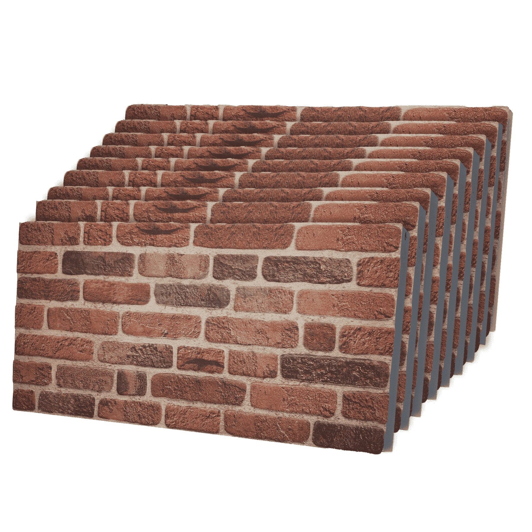 3D Wall Panels, Natural Brick Effect Styrofoam Wall Paneling, Wall ...