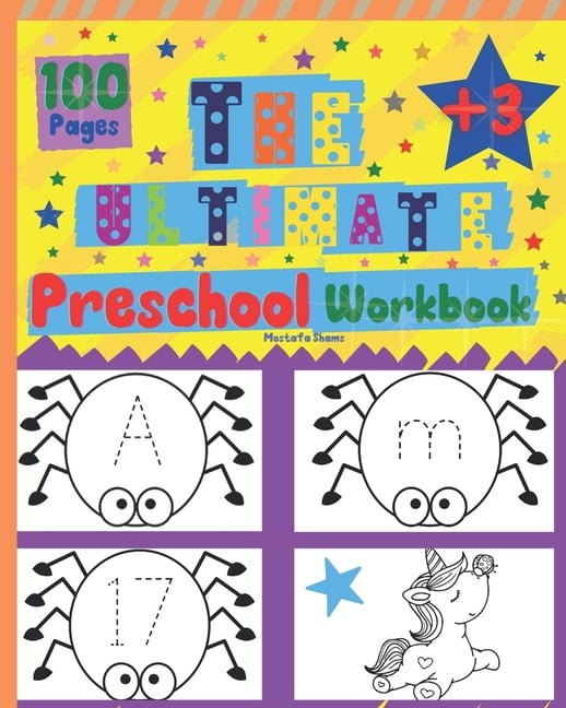 The Ultimate Preschool Workbook: TRACE LETTERS (UPPER CASE, lower case ...
