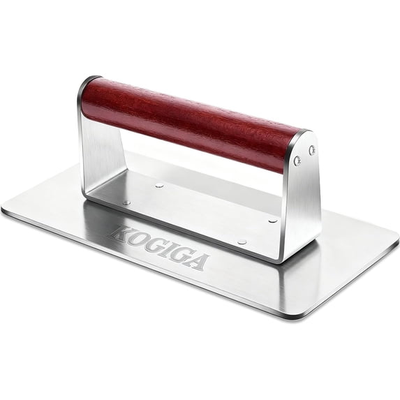 Ultimate Rectangle Griddle Press 1.92LB - 9x4.2 Inch Smash Burger ...