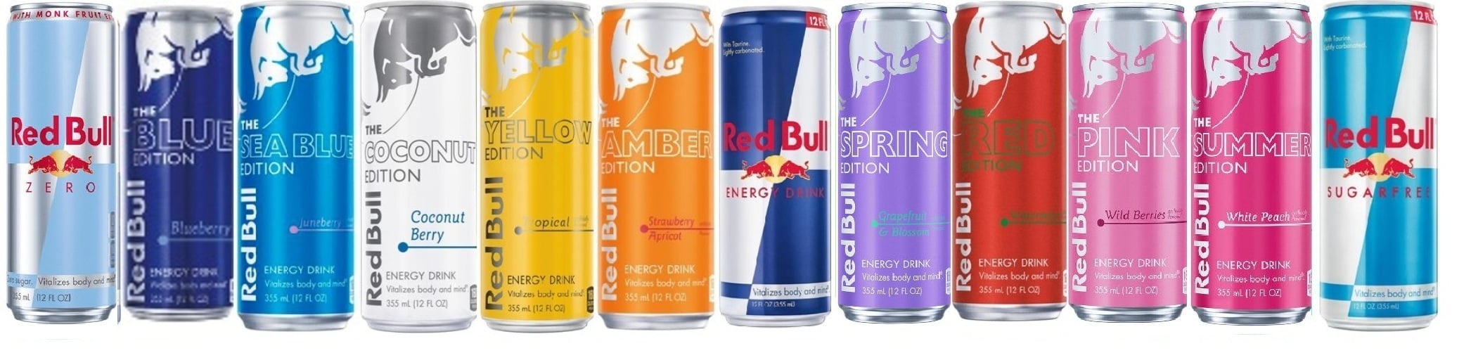 Ultimate Red Bull Variety Pack - 12oz (Pack of 12) - Walmart.com