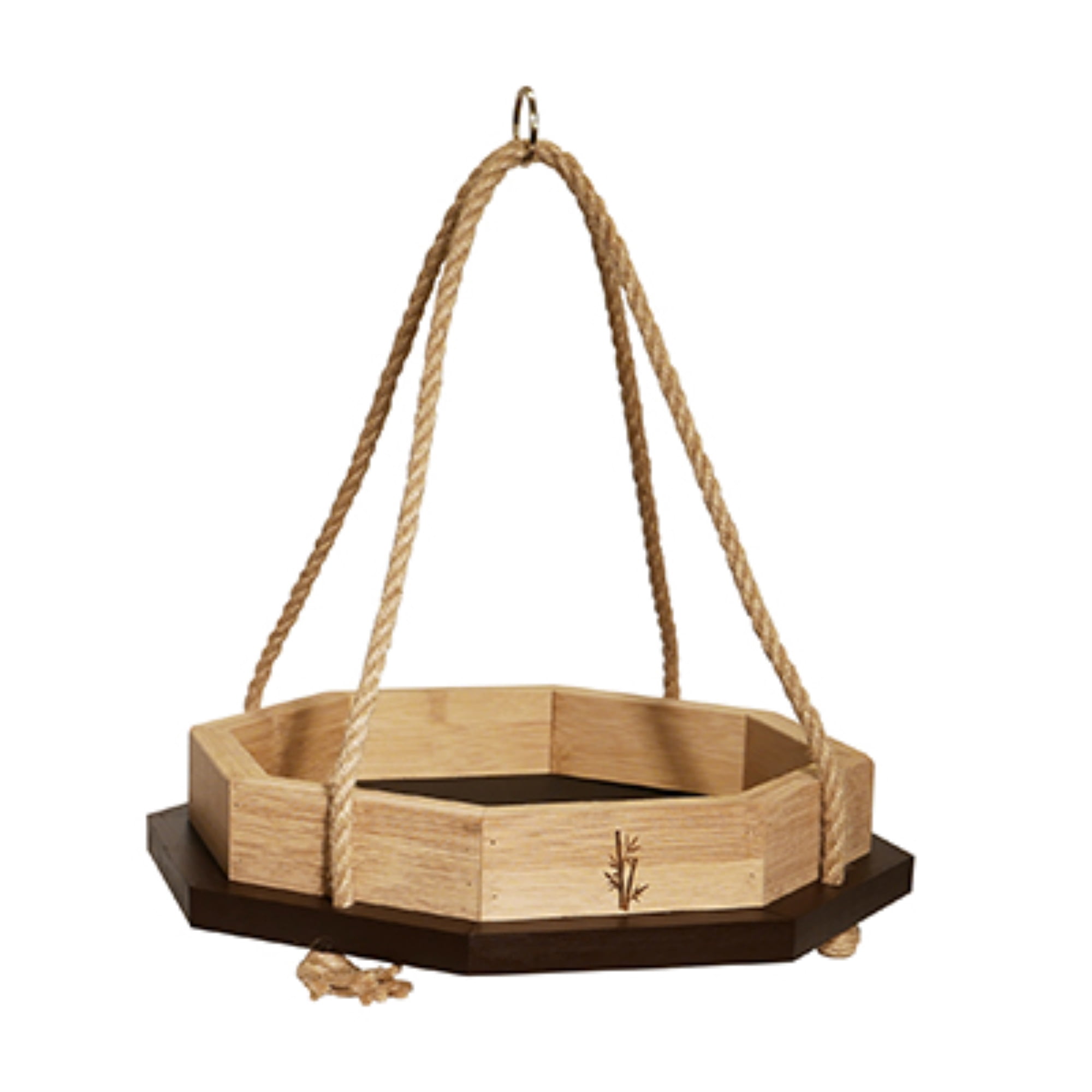 Ultimate Renewable 1.5 lbs. Contemporary Bamboo Octagon Platform ...