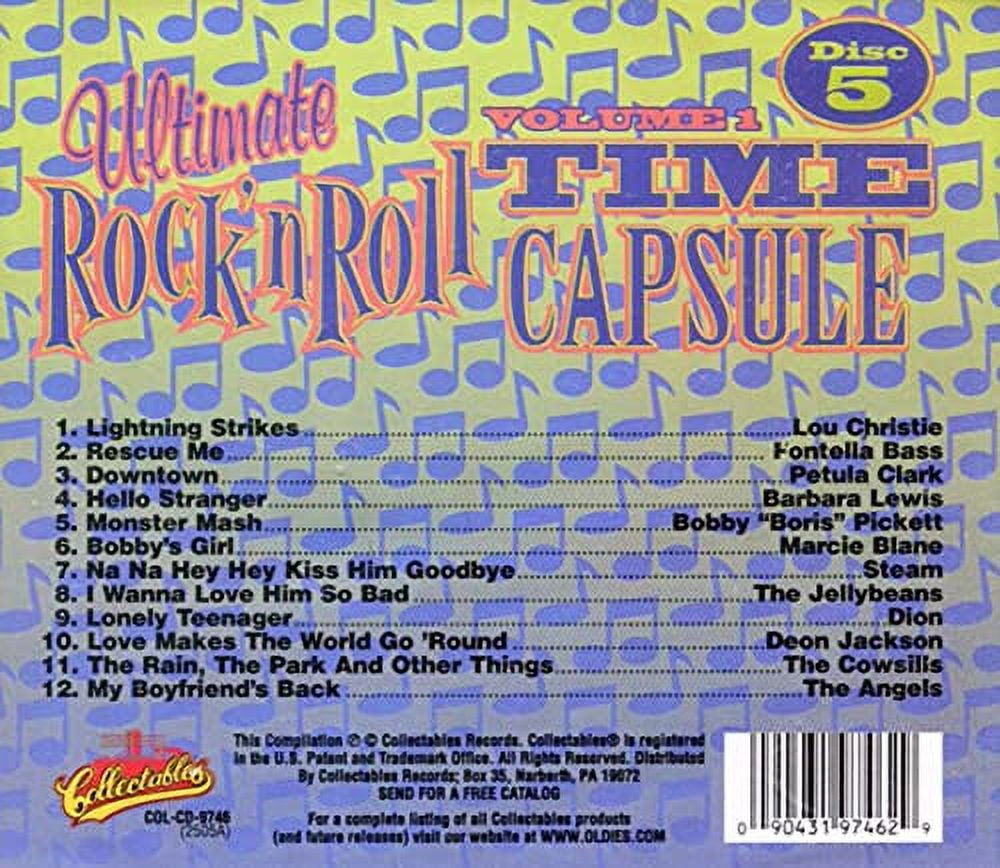 Ultimate Rock & Roll Time Capsule, Volume 1 - Disc 5 - Walmart.com